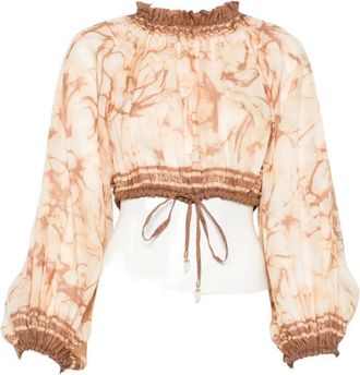 Zimmermann Femme, Blouses et Chemises, Multicolore, Taille: 40 FR Top