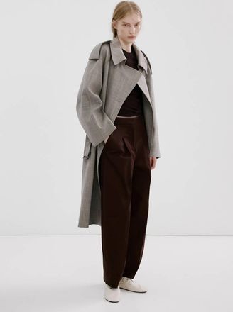 Mango Pull en maille &agrave; manches courtes marron - Femme - XS - MANGO