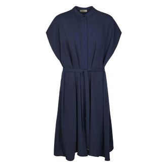 Herno Shirt Kleider - - Dresses - Damen - Blau - L