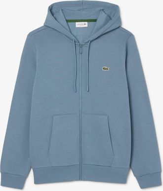 Lacoste Hoodie mit durchgehendem Rei&szlig;verschluss f&uuml;r Herren (Blau)