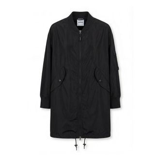 Aspesi Femme, Manteaux, Noir, Taille: 38 FR Bomber Jacket