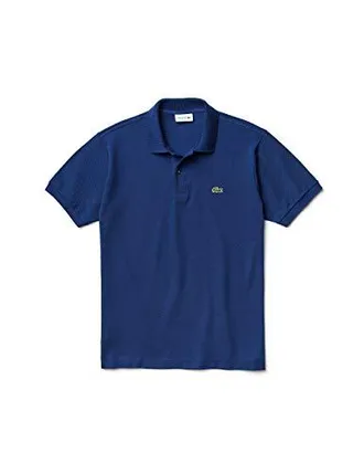 Lacoste L1212 - Polo - Coupe droite - Manches courtes - Homme - Bleu (Methylene F9F) - L