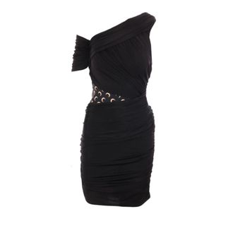 Marine Serre Drapiertes Stretch-Viskose-Kleid - - Dresses - Damen - Schwarzk - S