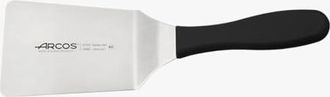 Arcos K&uuml;chenspatel Edelstahl Nitrum Klinge 155x90 mm, Schwarzer Polypropylen-Griff, Serie 2900, Langlebig und Pr&auml;zise f&uuml;r Professionelle Anwendungen