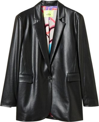 Twin-Set Einreihiges Myfo Sakko - Schwarz