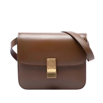 Celine Pre-owned Sac Bandouli&egrave;re Classique - Femme - Pre-owned - Brun - Taille: ONE Size