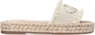 Liu Jo Femme, Chaussures, Beige, Taille: 41 EU Paros 01 Espadrille Slider