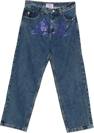 Billionaire Boys Club Homme, Jeans, Bleu, Taille: W32 Five Pockets Belt Loops Jeans