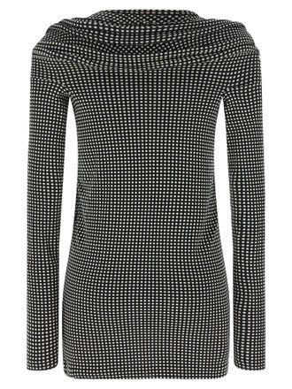 Junya Watanabe Womens Bicolor Cotton Short Dress