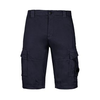 C.P. Company Stretch Sateen Cargo Shorts - - Shorts - Herren - Blau - S