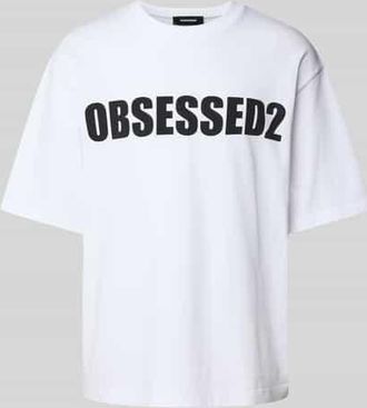 Dsquared2 T-Shirt mit Label-Print