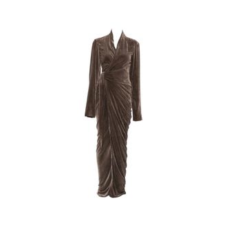 Rick Owens Rp02F5501V78 Wickelkleid - - Dresses - Damen - Grau - S