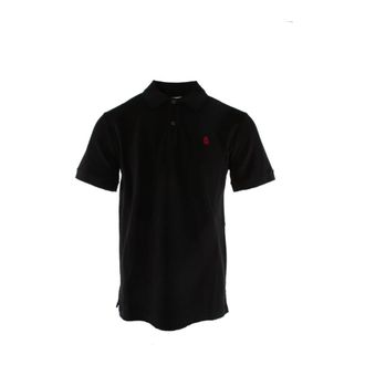 Alexander McQueen T-Polo - - Tops - Herren - Schwarzk - L