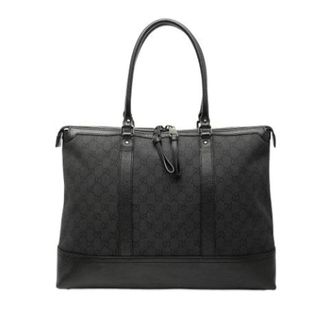 Gucci Pre-owned Denim Tote Bag - - Pre-owned - Damen - Schwarzk - ONE SIZE