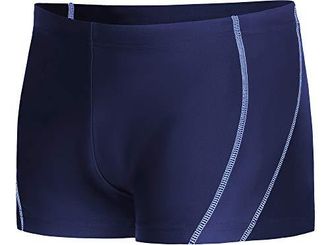 Ladeheid Maillot de Bain Boxer Natation Homme LA40-168 (171-Bleu Marin, XXXXXL)