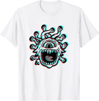 Dungeons & Dragons 50th Anniversary 3D Outline Beholder T-Shirt