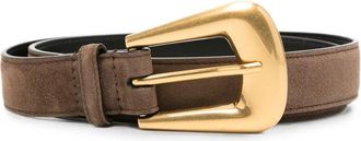 Saint Laurent Logo-detail Belt
