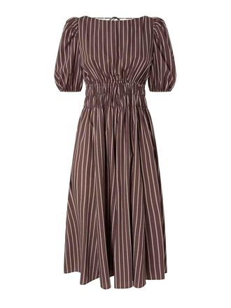 Pinko Robe Au Genou - Marron