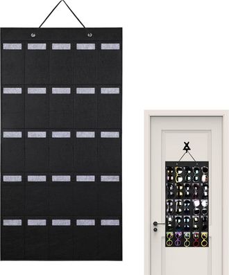 Generic Wand-Organizer - Aufbewahrung von Filz-Anhängern für Tür, platzsparend, Katzendisplay und Organisation, Solo-Display