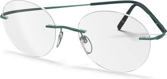 Silhouette unisex, Accessoires, Vert, Taille: 51 MM Monture optique