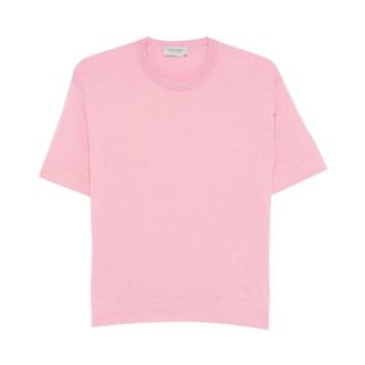 John Smedley Homme, Tops, Rose, Taille: M Danby T-Shirt