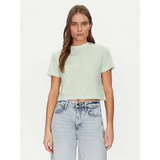 Guess T-Shirt V2YI06 K8HM0 Gr&uuml;n Regular Fit