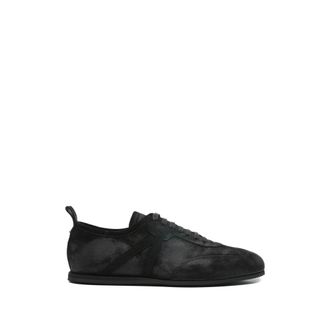 Ann Demeulemeester Homme, Chaussures, Noir, Taille: 43 EU Nono Low-Top Baskets