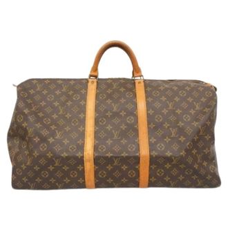 Louis Vuitton unisex, Pre-owned, Brun, Taille: ONE Size Keepall 60 Boston Bag Pre-owned
