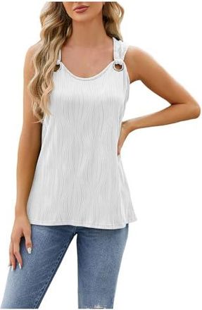 Generic DéBardeur Femme DéColleté Dos Debardeur Viscose Debardeur Femme Original DéBardeur Pas Cher Pour Femme Debardeur Femme Imprime Debardeur Court Femme D