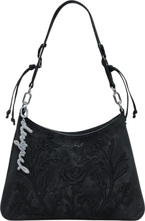Desigual Femme, Sacs, Noir, Taille: ONE Size Remeo Floral Manaos Bag