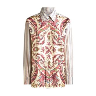 Etro Multicolor Hemd Elegantes Design - - Blouses & Shirts - Damen - Mehrfarbig - M