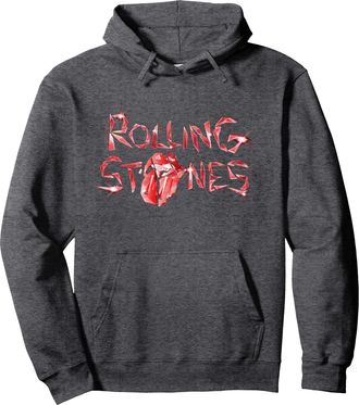 THE ROLLING STONES Offizielles Rolling Stones Tour of America Burgunder Rot Pullover Hoodie