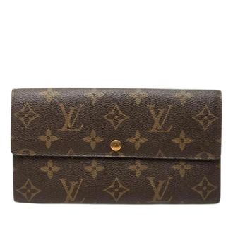 Louis Vuitton Pre-owned Long Wallet - - Pre-owned - Damen - Braun - ONE SIZE