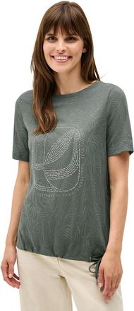 Cecil Damen T-Shirt mit Schmucksteinen
