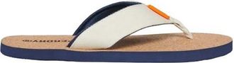 Superdry Homme Cork Graphic Flip Flop Sandal, Bone White, 42 EU