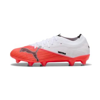 Puma Chaussure de football ULTRA NITRO 7 MATCH FG/AG Unisexe, Chaussures, Rouge, 40.5