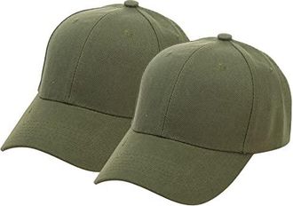 Generic Casquette de baseball réglable de couleur unie pour femme 2 pièces chapeau dextérieur casquette de sport dété décontractée et de baseball pour hommes 