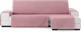 Eysa Valkiria sofabezug chaiselongue 240 cm rechts frontalsicht, Farbe 02, Rosa 2