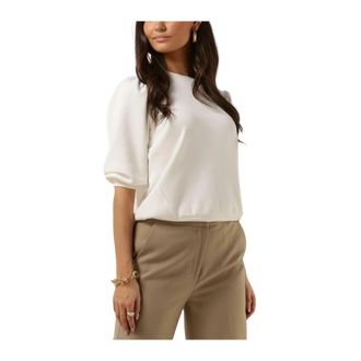 Selected 3/4-&Auml;rmel Sweatshirt - - Sweatshirts & Hoodies - Damen - Wei&szlig; - XS