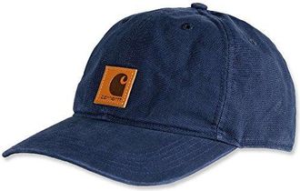 Carhartt Work in Progress Herren Canvas Cap Baseballkappe, Navy, Einheitsgr&ouml;&szlig;e