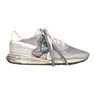 Autry Homme, Chaussures, Gris, Taille: 44 EU Medalist Low Baskets