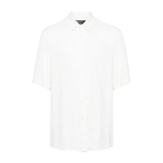 Patrizia Pepe Kurzarmhemden - - Shirts - Herren - Wei&szlig; - XL