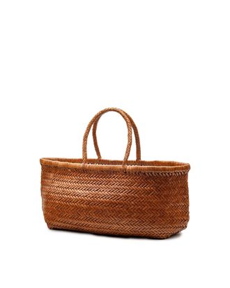 Dragon Diffusion Womens Handbag Triple Jump Tan Buff Calf Leather Handbags Hand Bags