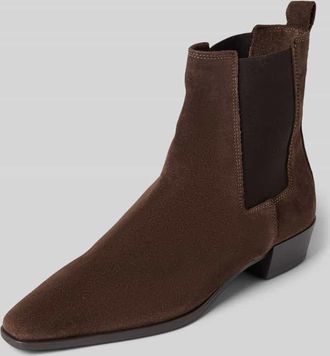 Copenhagen Lederstiefeletten mit elastischen Einsätzen