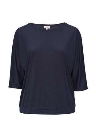 s.Oliver 3/4-Arm-Shirt T-Shirt O-Shape-Shirt mit Fledermausarm