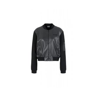 Emporio Armani Emporio Armani Ea7, Homme, Vestes, Noir, Taille: L 6Dtm34 Bomber Jacket