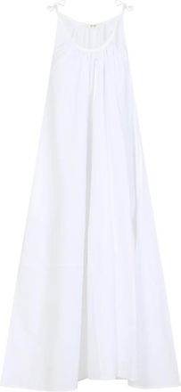 Co Femme, Robes, Blanc, Taille: 38 FR Maxi Robes