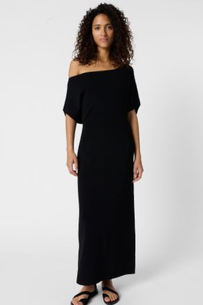 Gerard Darel Robe longue en jersey - AUBRINE - Noir