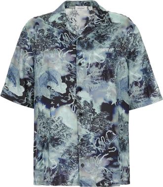 Off-white Homme, Chemises, Multicolore, Taille: XL Chemise &agrave; manches courtes