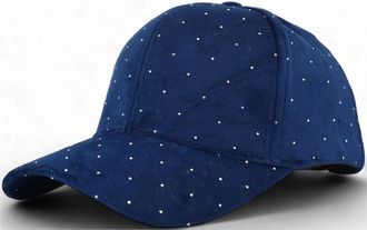 styleBREAKER Cap Samt Baseball Cap mit Strass